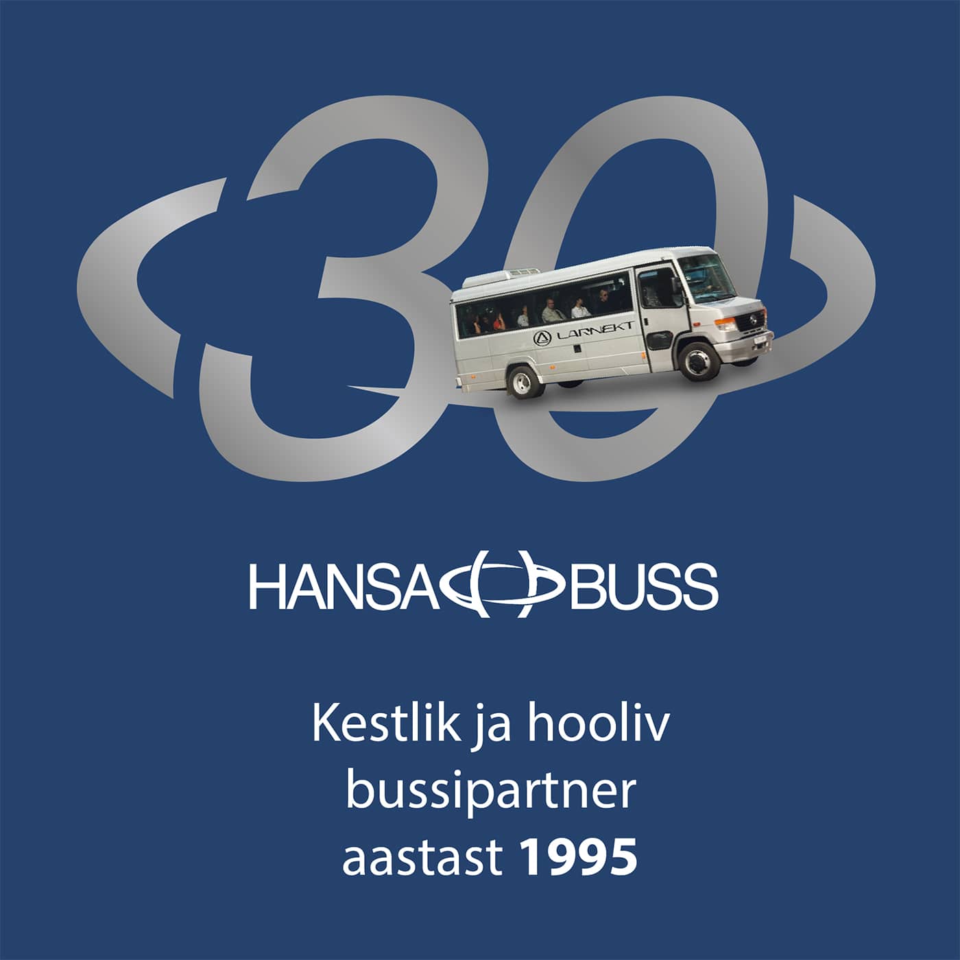 Kindel ja hooliv bussifirma. 30 aastat kogemust.